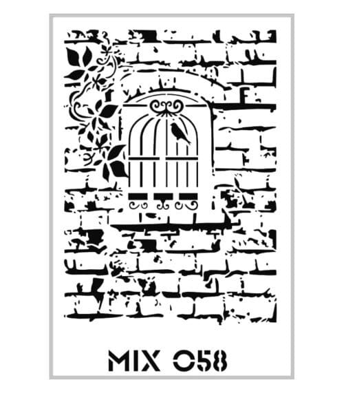 Mix Stencil 33*48 - Atölye Smile
