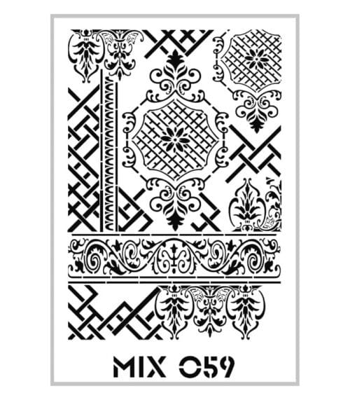 Mix Stencil 33*48 - Atölye Smile