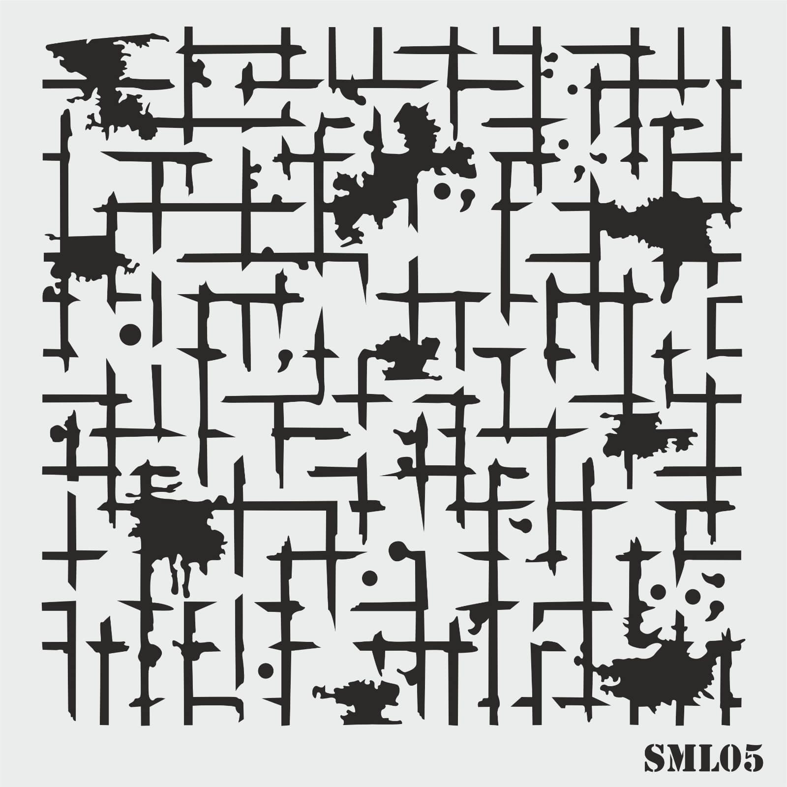 SML-05 STENCIL - Atölye Smile