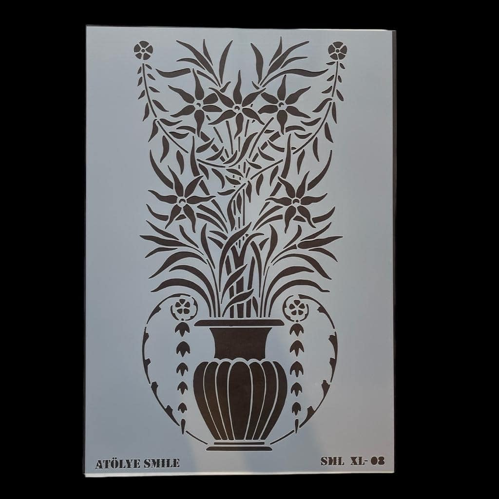 ATÖLYE SMİLE SML XL-08 STENCİL - Atölye Smile