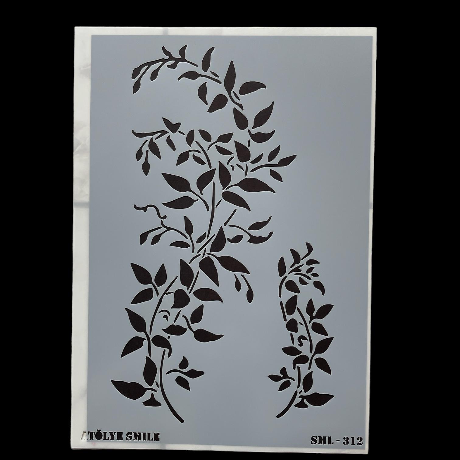 ATÖLYE SMİLE SML-312 STENCİL - Atölye Smile