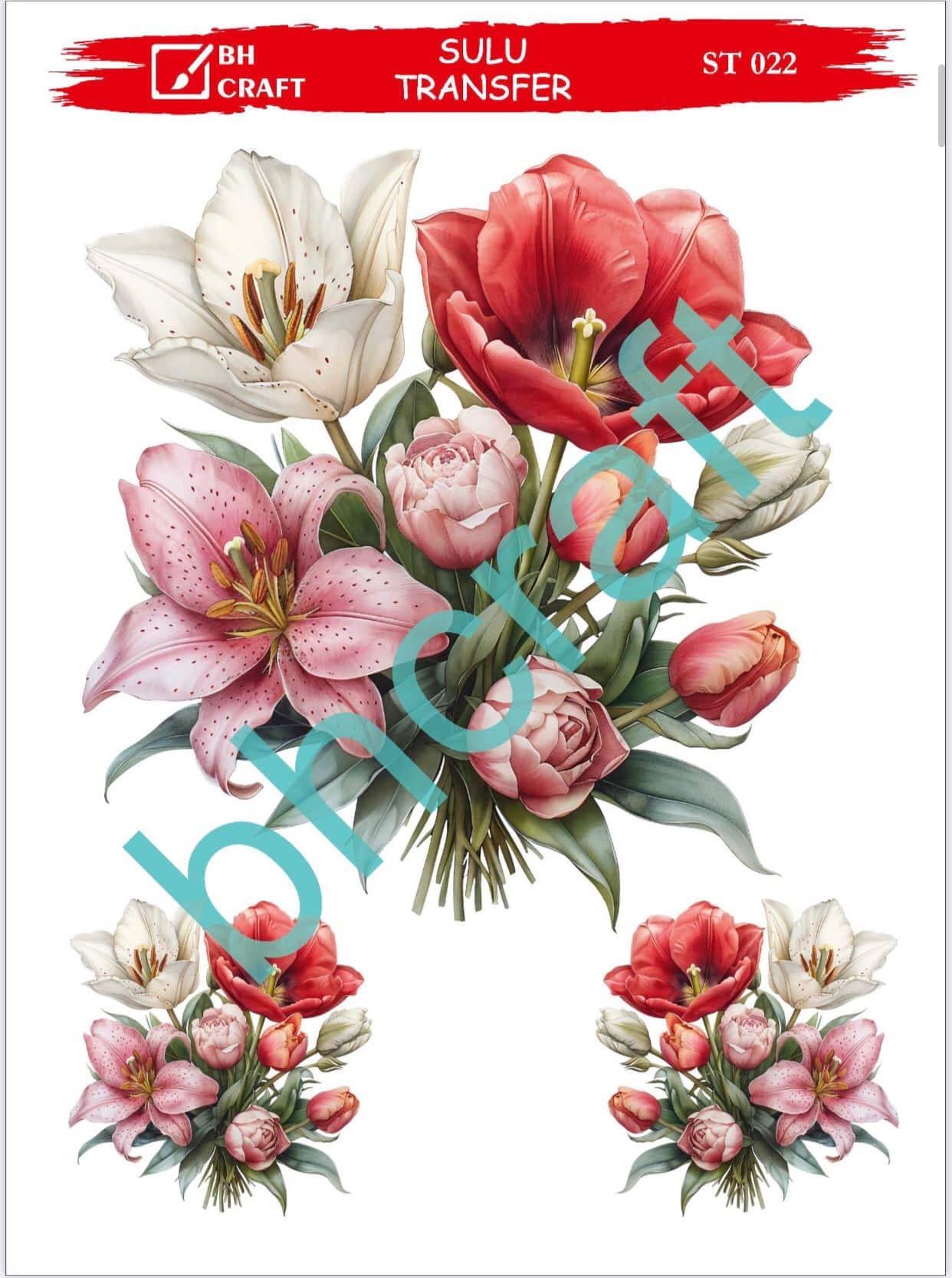 BH SERİ SULU TRANSFER ST-022 - Atölye Smile